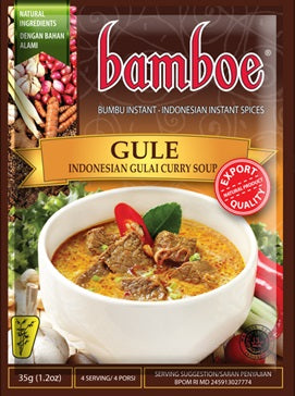 Bamboe Gule Indonesian Gulai Curry Soup 35g – Asian Market Grocery