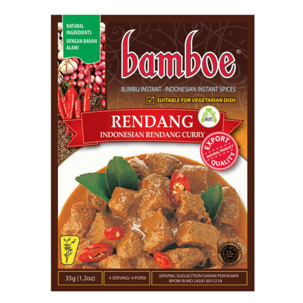 Bamboe Rendang 35g - Indonesian Rendang Curry – Asian Market Grocery