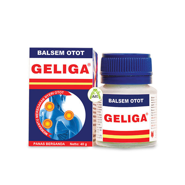 Geliga Balsem Otot Panas Berganda 40g - Geliga Hot Balm Ointment ...