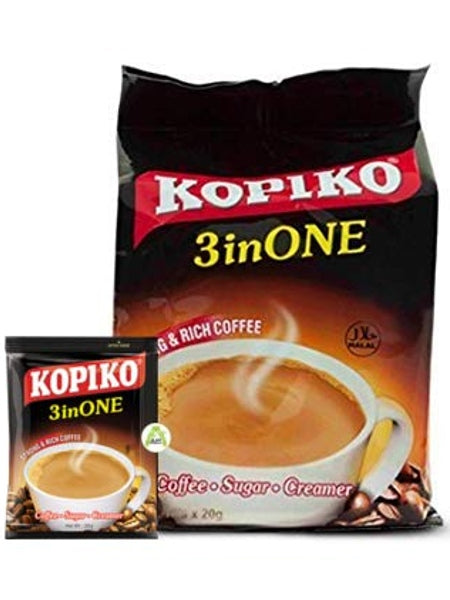 Kopiko 3 in 1 Instant Coffee Mix 30 sachets x 20g – Asian Market Grocery
