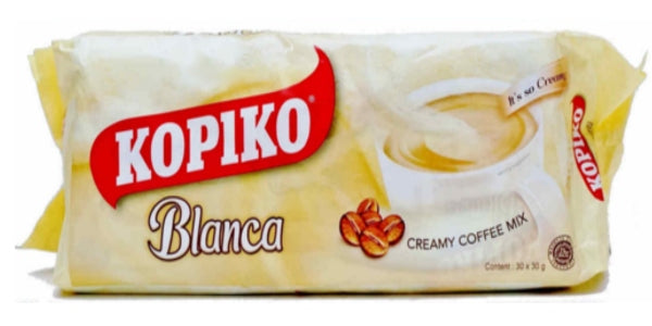 Kopiko Blanca Creamy Coffee Mix 30 sachets x 30g – Asian Market Grocery